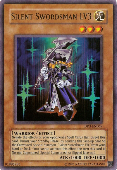Card Errata:Silent Swordsman LV3 - Yu-Gi-Oh!