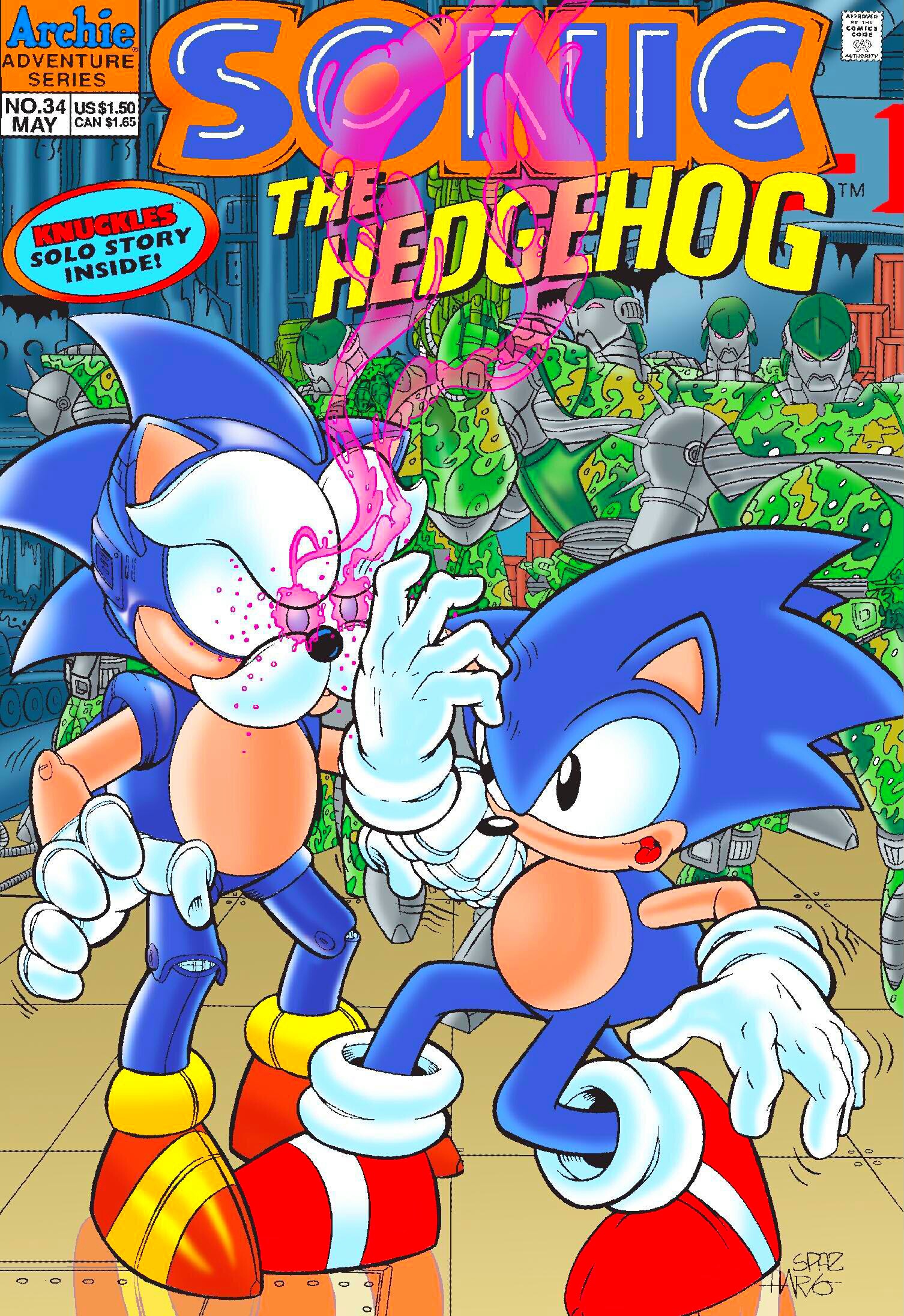 Archie Sonic the Hedgehog Issue 34 - Mobius Encyclopaedia - Sonic the ... Archie Sonic the Hedgehog Issue 34 - Mobius Encyclopaedia - Sonic the ...