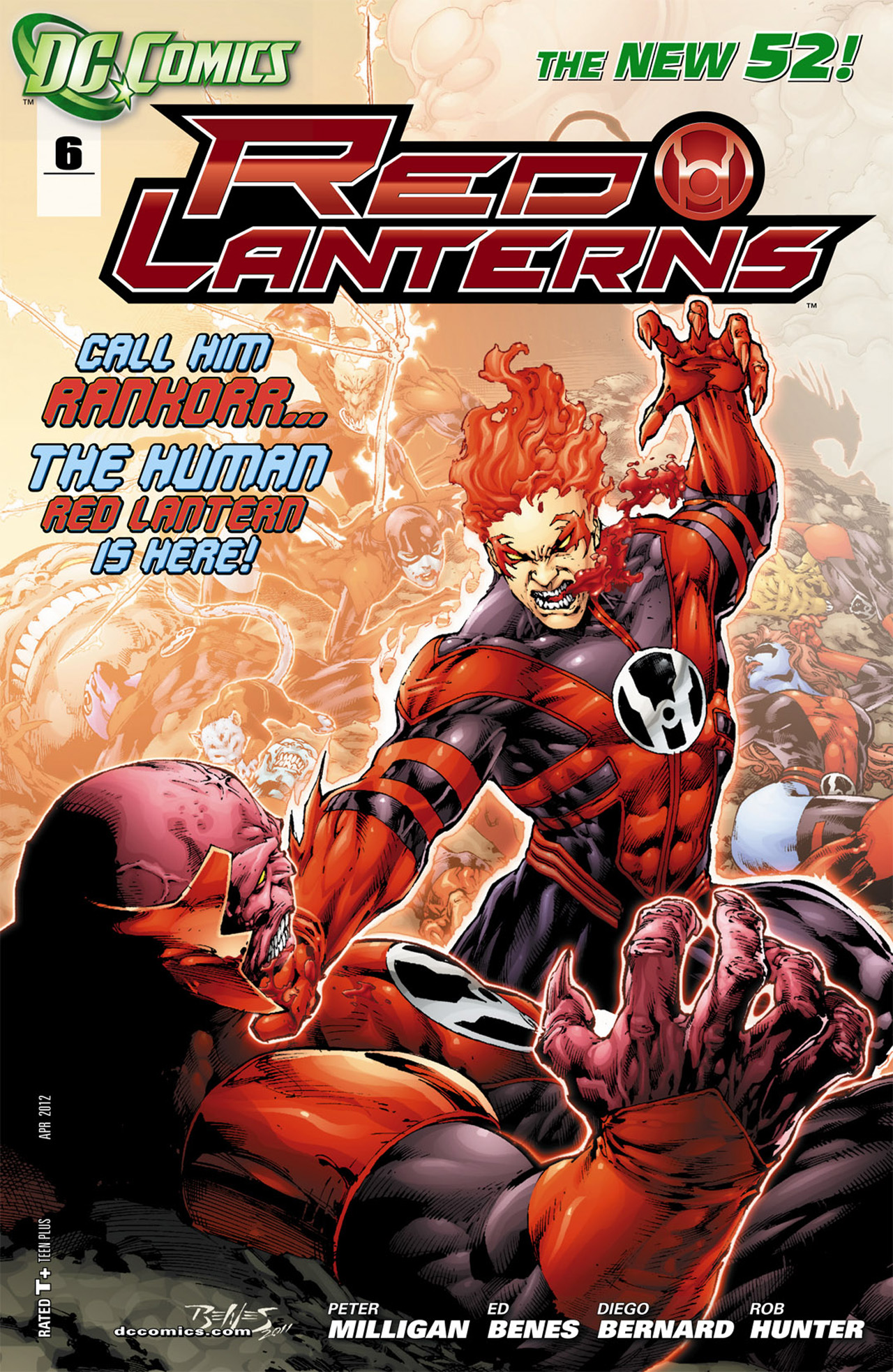 Cover For Red Lanterns 6 2012