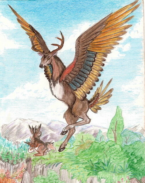 Peryton - Warriors Of Myth Wiki - Wikia