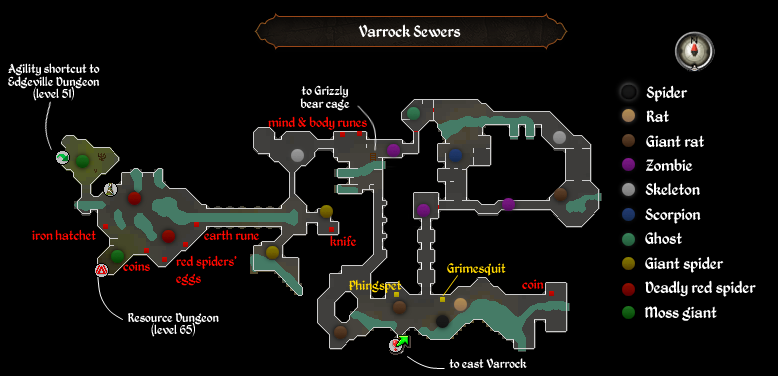 Map:Varrock Sewers - The RuneScape Wiki Map:Varrock Sewers - The RuneScape Wiki