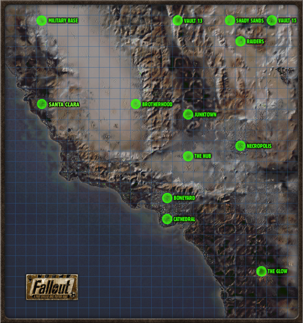 Image - Yes-Man Fallout1-Map.png - The Fallout wiki - Fallout: New ... Image - Yes-Man Fallout1-Map.png - The Fallout wiki - Fallout: New ...