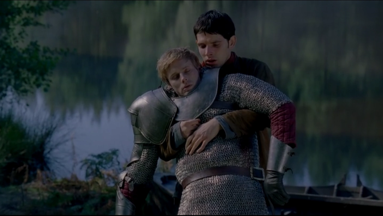 Image - Arthur's dead body.PNG - Merlin Wiki - BBC TV Series