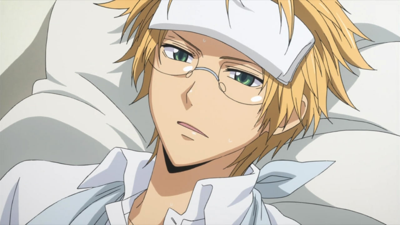 Image Takumi With Glasses Kaichou Wa Maid Sama Wiki