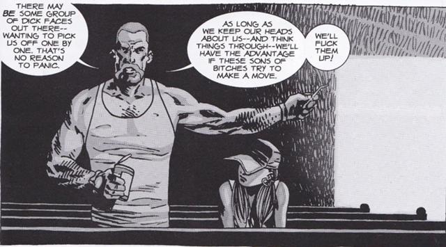 Image 640px Sgt Abraham Ford With Rosita Espinosa Walking Dead Wiki