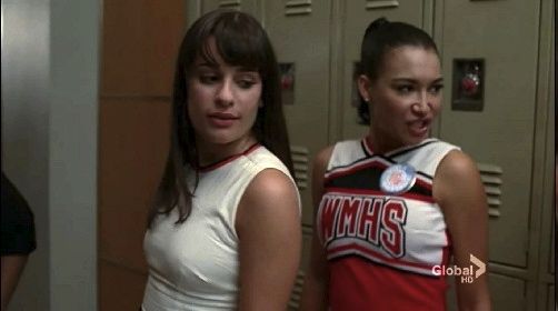Image Glee 3x07 Rachel Santana Glee Wiki
