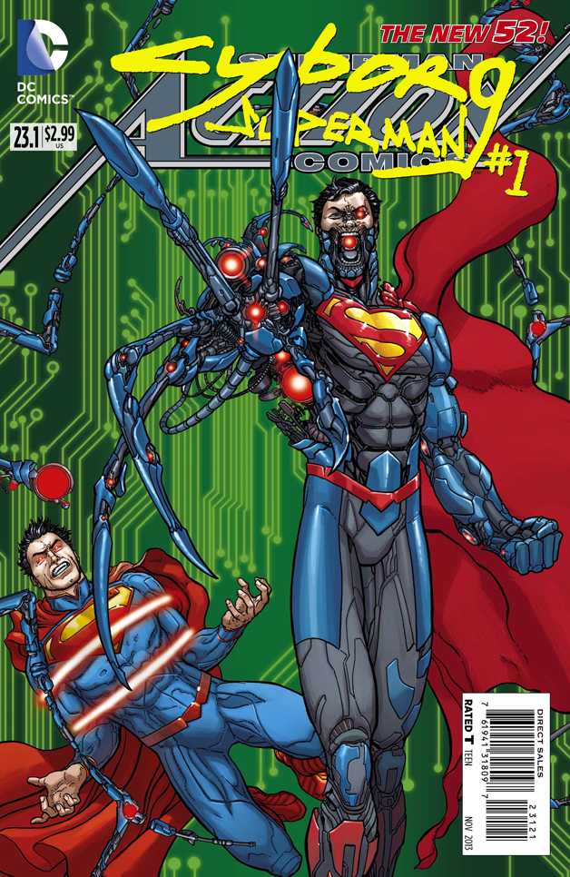 Action Comics Vol 2 231 Cyborg Superman Dc Comics Database
