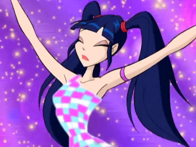 Image Winx Club Musa Transforming In Magic Winx Long Hair Magical Girl Mahou Shoujo