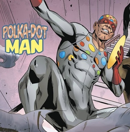 Polka Dot Man Villains Wiki Villains Bad Guys Comic Books Anime