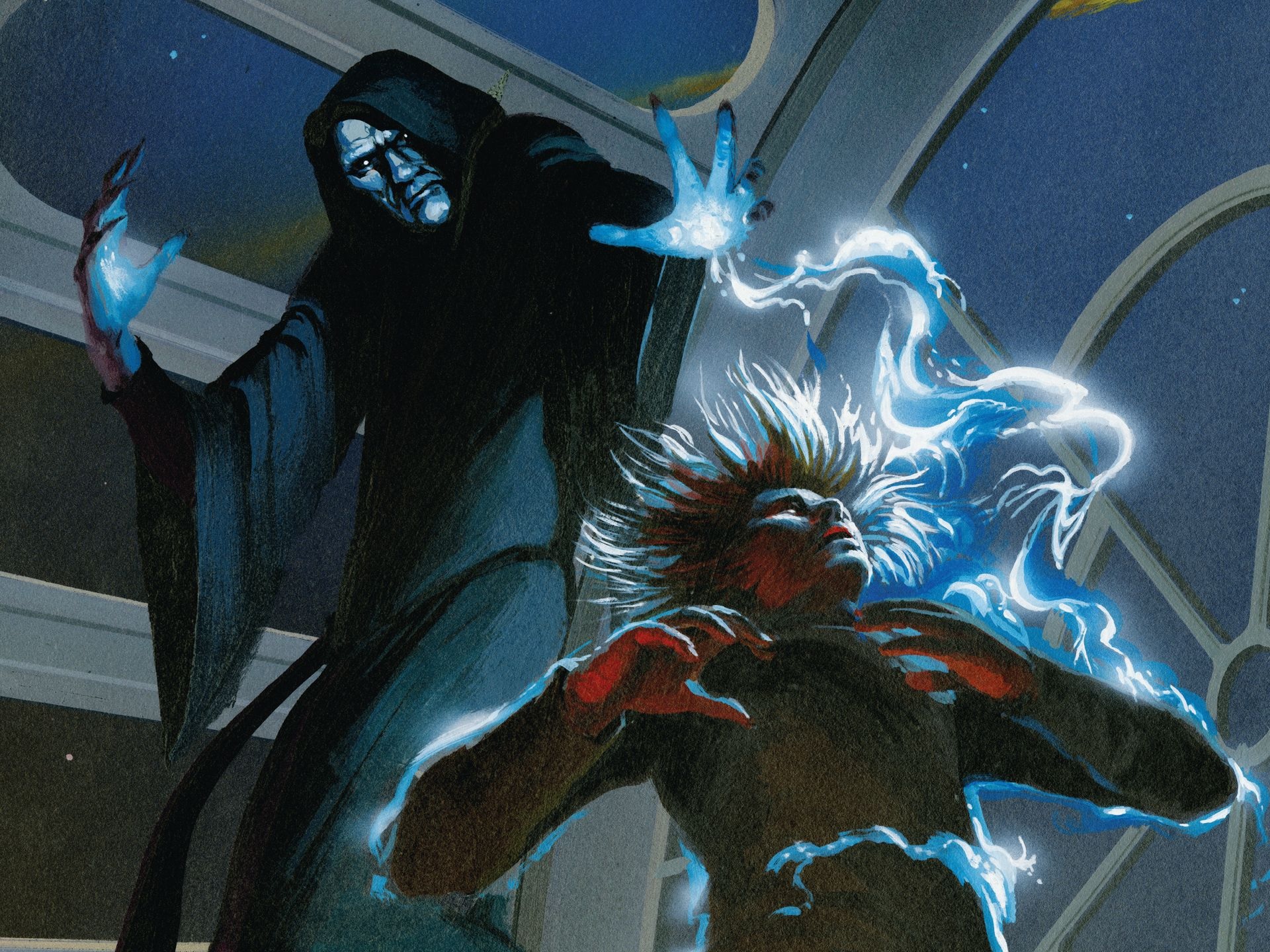 Force Lightning Wookieepedia The Star Wars Wiki