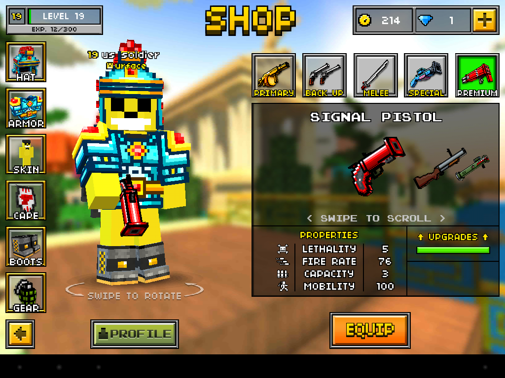 Signal Pistol - Pixel Gun 3D Wiki - Wikia Signal Pistol - Pixel Gun 3D Wiki - Wikia