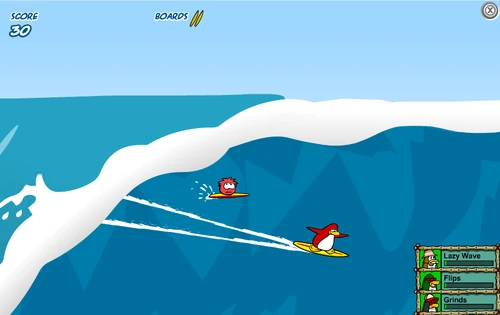 Catchin' Waves - Club Penguin Wiki - Wikia