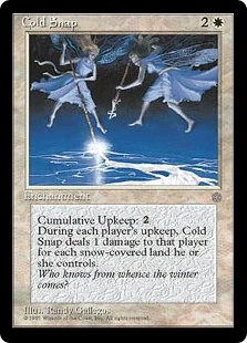 Cold Snap - The Magic: The Gathering Wiki - Magic: The Gathering Cards ...