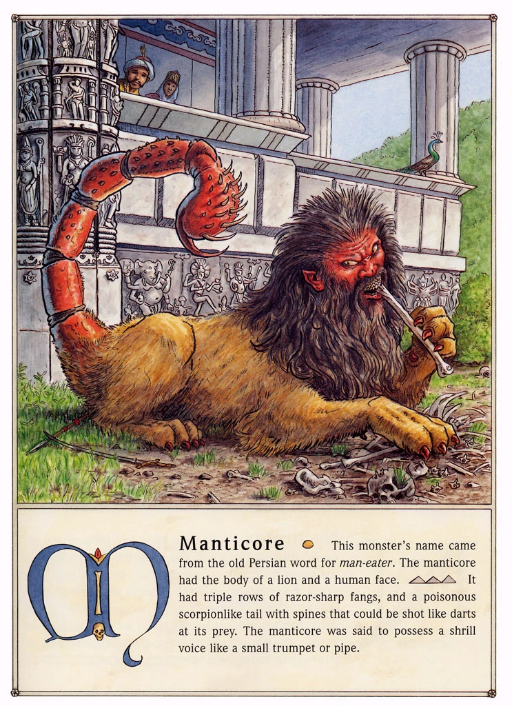 Jonathan Hunt Bestiary 15 Manticore