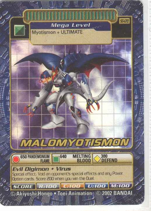Myotismon Card