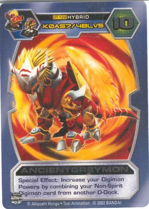 Card:AncientGreymon - Digimon Wiki: Go on an adventure to tame the ...