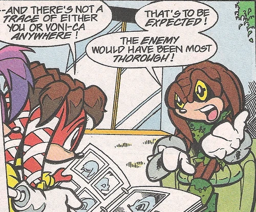 Lara-Le - Mobius Encyclopaedia - Sonic the Hedgehog Comics