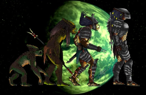 Image - Yautja Evolution.jpg - Xenopedia - The Alien vs. Predator Wiki