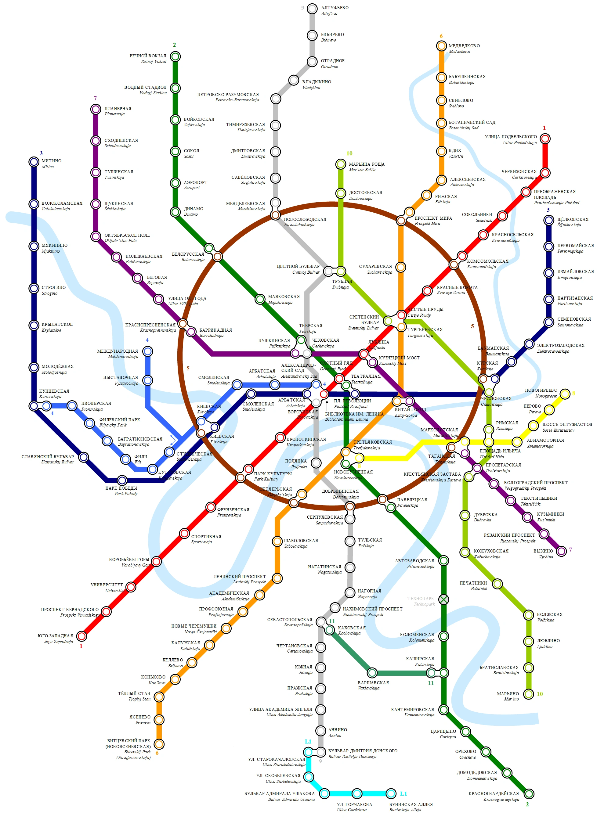 Moscow Metro - Rapid Transit Wiki