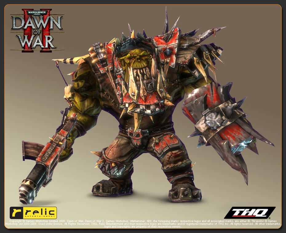 Image - Dow2 orks warboss promo.jpg - Dawn of War Wiki