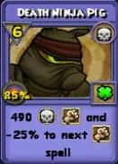 Ninja Pig Wizard101 Death