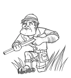 Poaching Coloring Page Coloring Pages