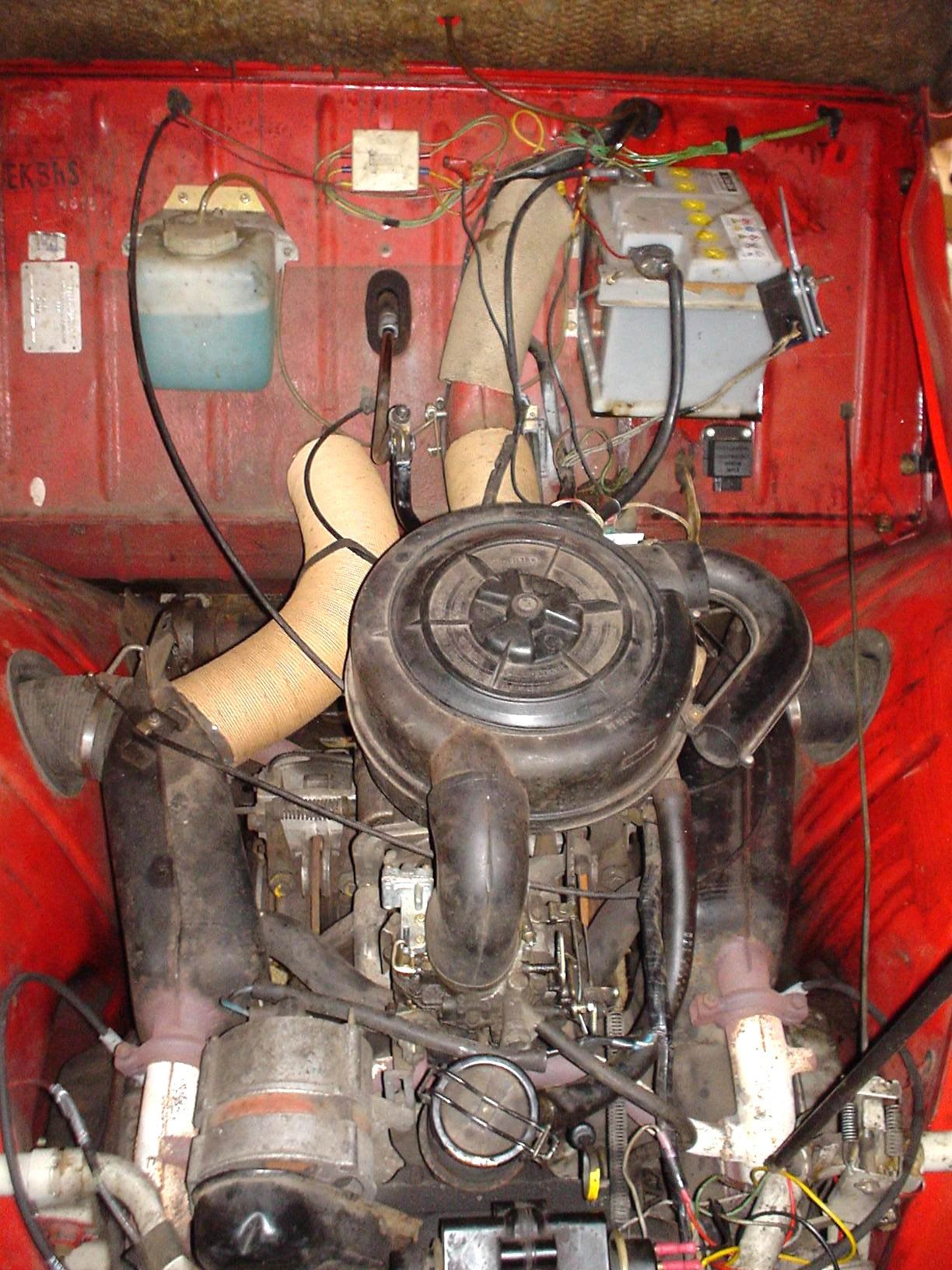Citroën 2cv engine
