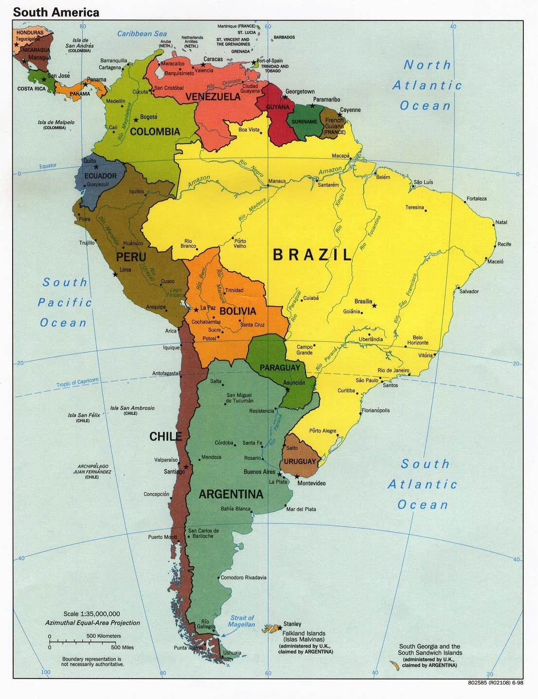 The South American Continent - WWC Afterwind Wiki
