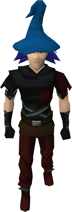 Image - Wizard robes (blue) equipped.png - The RuneScape Wiki