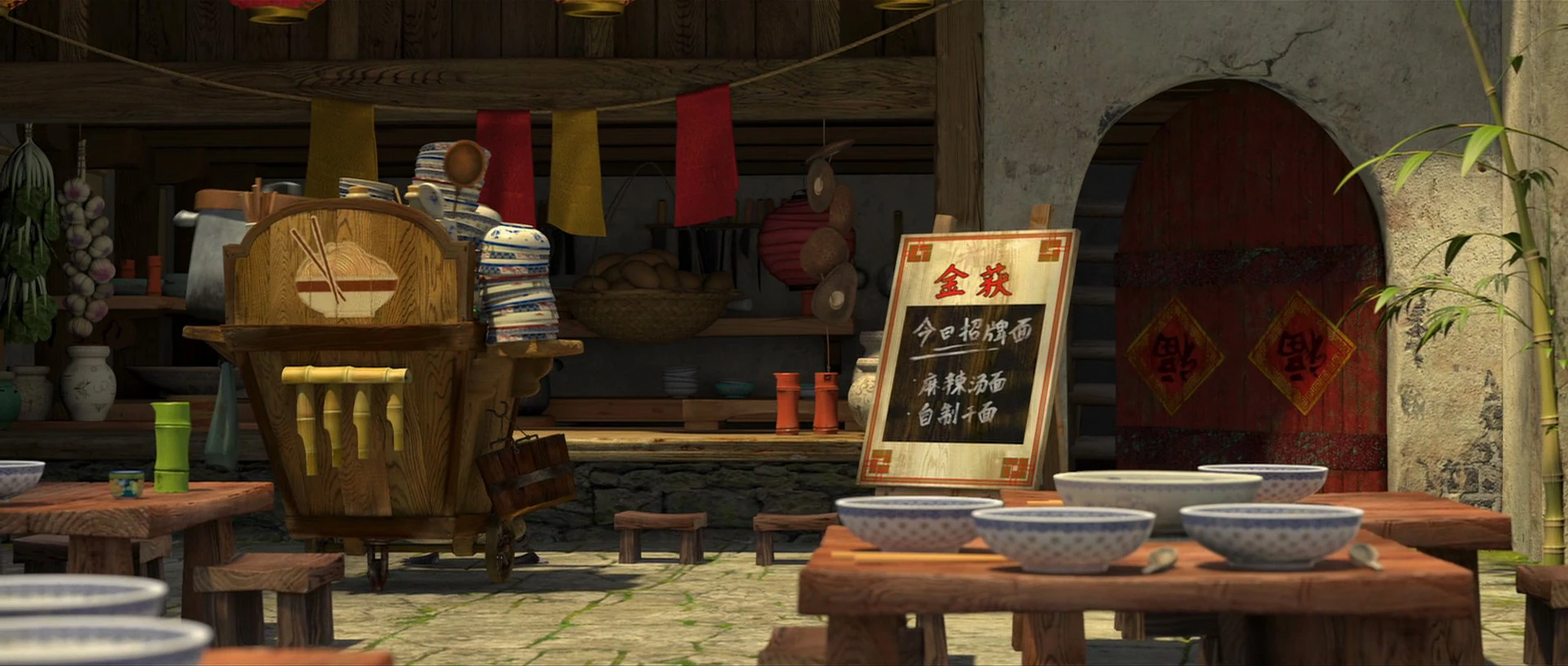 Noodle shop - Kung Fu Panda Wiki, the online encyclopedia to the Kung ...