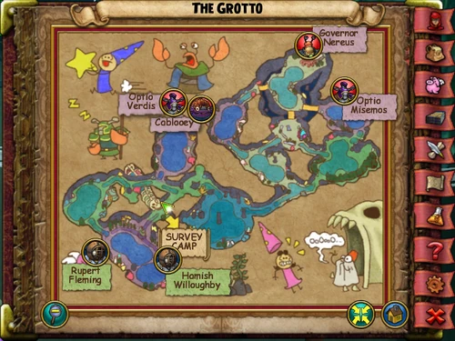 The Grotto - Wizard 101 Wiki - Wizard 101 Quests, Items, Creatures ...