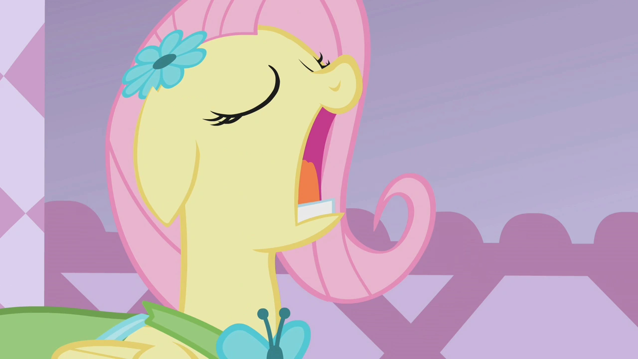 Image - Fluttershy being adorable S1E14.png - My Little Pony Friendship ...
