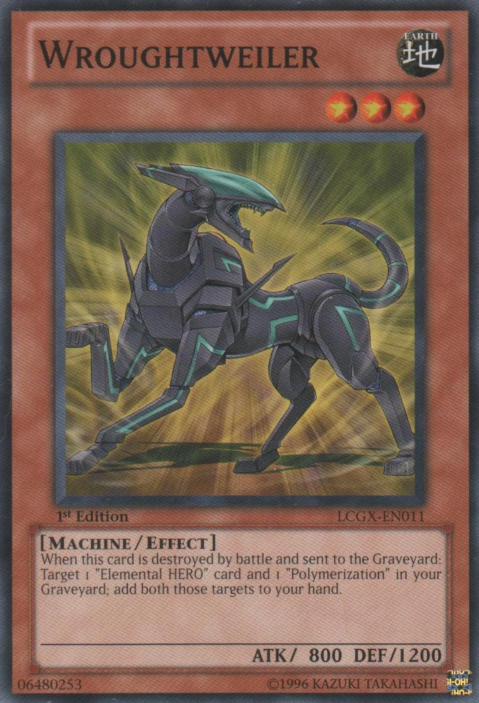 Wroughtweiler - Yu-Gi-Oh! - It's time to Duel!