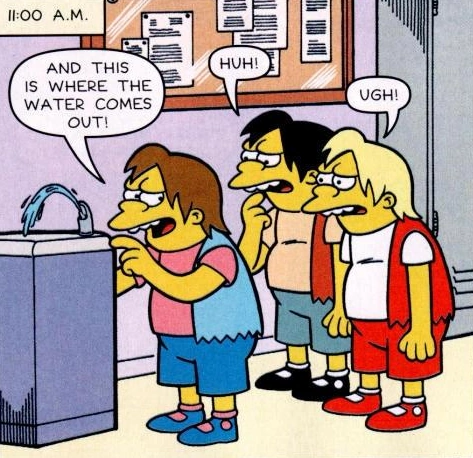 Image - Nelson and his cousins.PNG - Simpsons Wiki