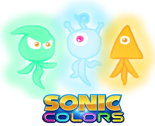 Image - White Speed Wisp, Cyan Laser Wisp & Yellow Trill Wisp -SONIC ...