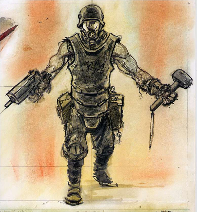 Fallout 3 characters concept art - The Fallout wiki - Fallout: New ...