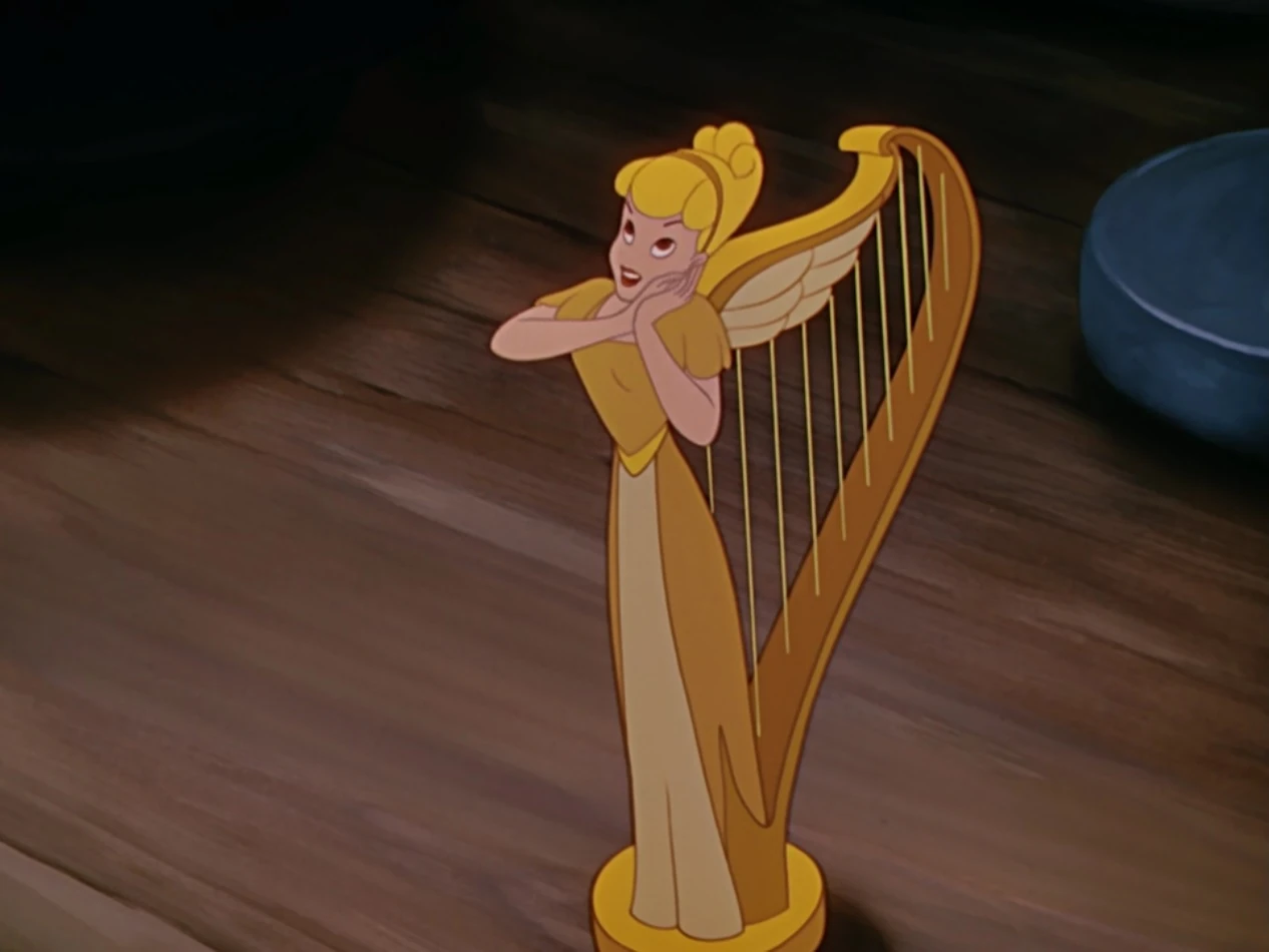 Fun-disneyscreencaps.com-7314.jpg 517×433 pixels | Harp, Fairy music ...