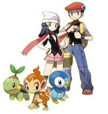 Image - Pokemon-diamond-and-pearl-characters.png - The Pokémon Wiki