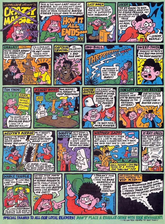 Buster (Comic Book) - TV Tropes