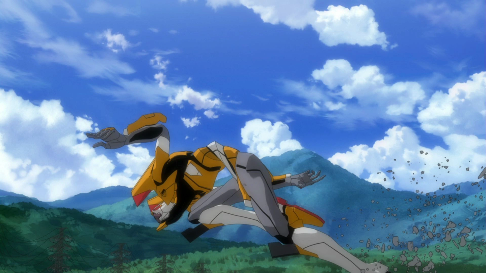 Image - Eva-00 running.png - Neon Genesis Evangelion Wiki