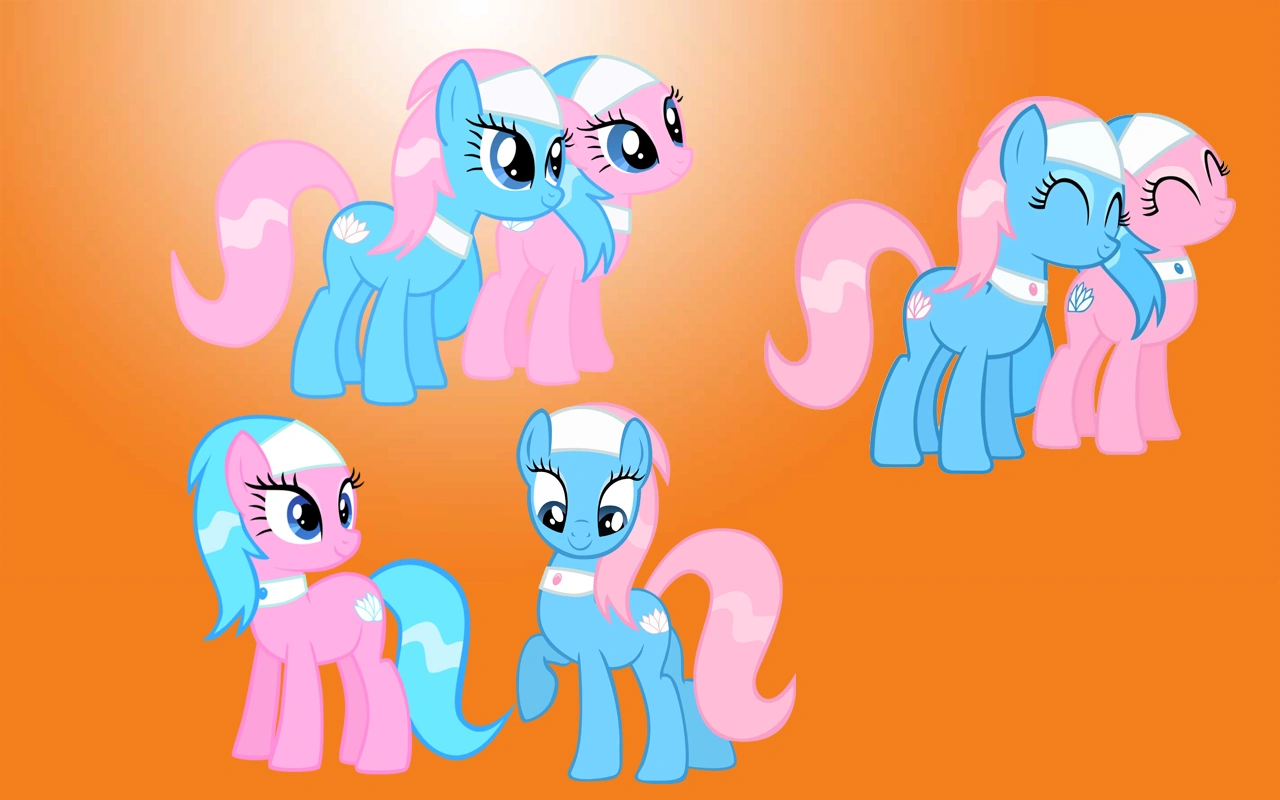 Image - FANMADE Spa Ponies wallpaper.png - My Little Pony Friendship is ...