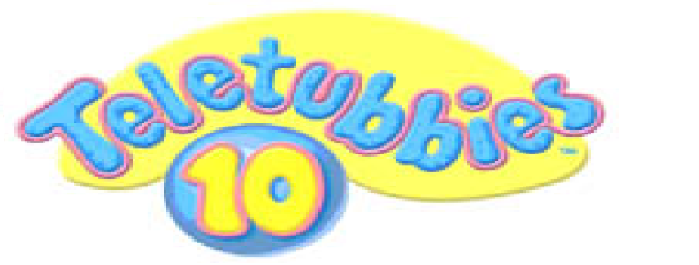 Teletubbies 10 Logo TINKY WINKY, LAA LAA, DIPSY, PO, TELETUBBIES, 1997