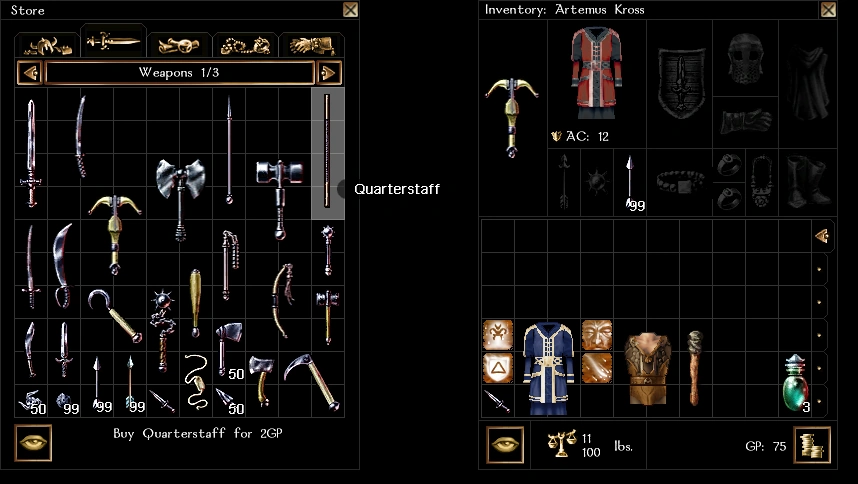 Point and click adventure with rpg elements - Works in Progress and ...