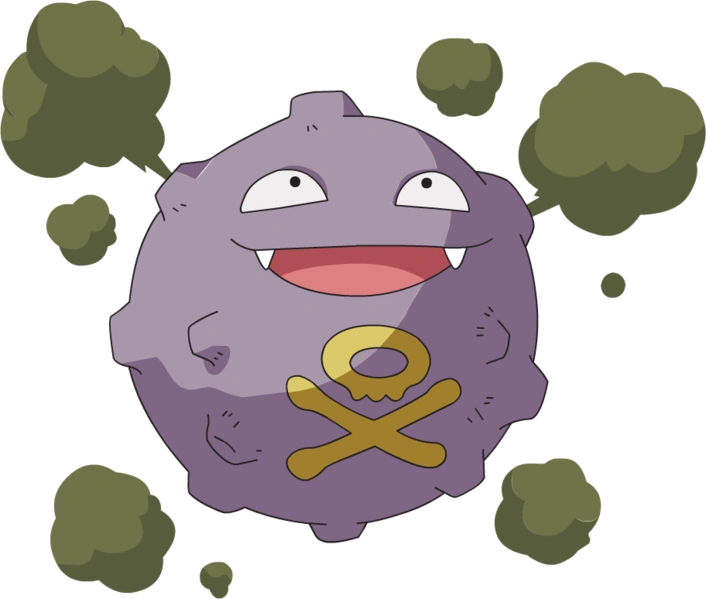 Imagen - Koffing (anime AG).png - WikiDex, la enciclopedia Pokémon