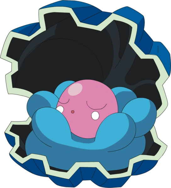 Imagen - Clamperl (anime AG).png - WikiDex, la enciclopedia Pokémon