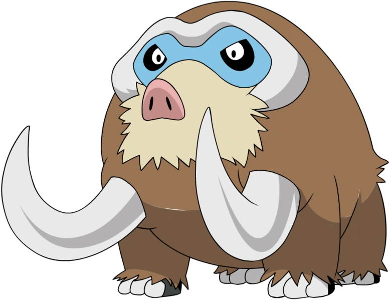Imagen - Mamoswine (anime DP).png - WikiDex, la enciclopedia Pokémon