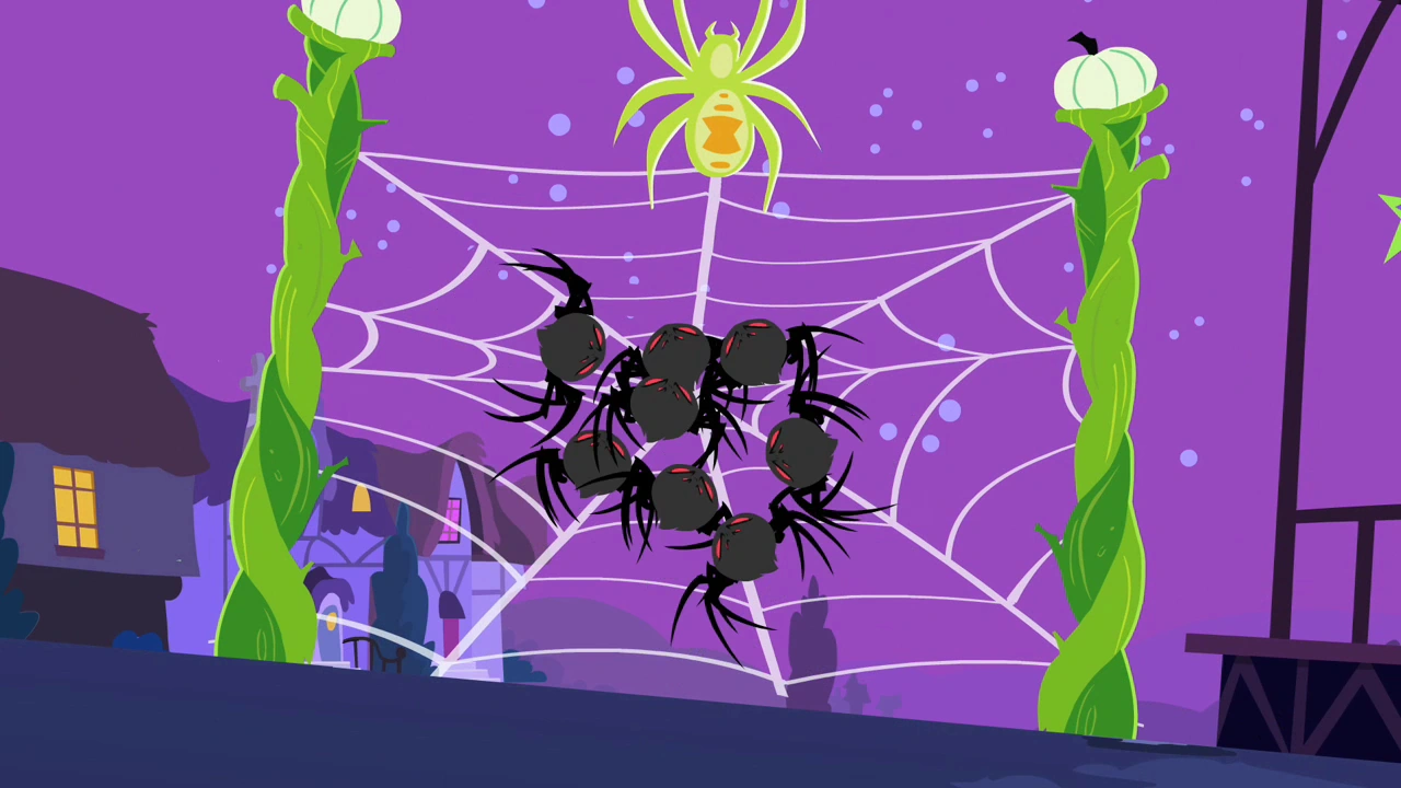 Image - Spiders going onto the web S2E04.png - My Little Pony ...