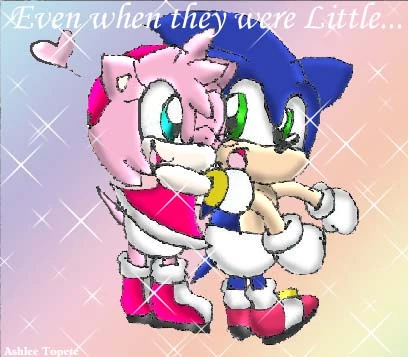 Image - Baby Sonic and Baby Amy Rose.jpg - Idea Wiki