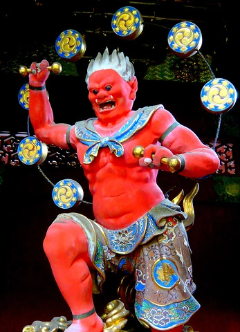 Image - Raijin Statue.png - Funghi Gardening Wiki