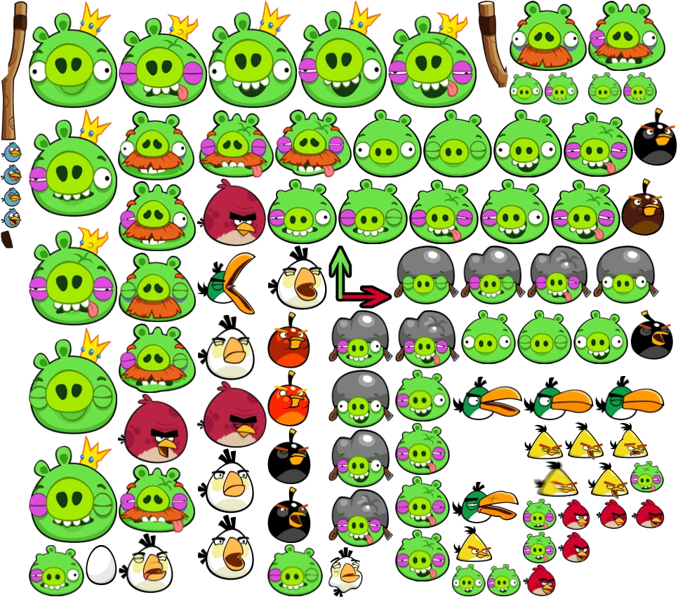 Image - INGAME BIRDS 1 Edited .png - Angry Birds Wiki